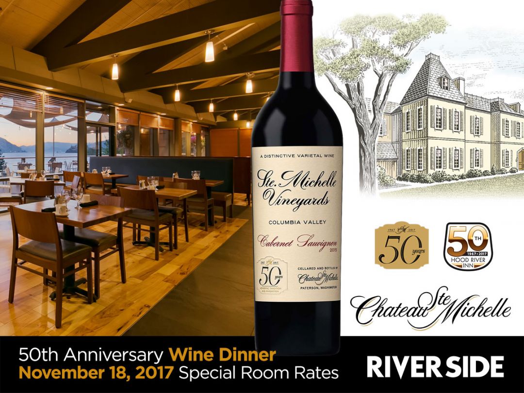 50th Anniversary Wine Dinner at Riverside