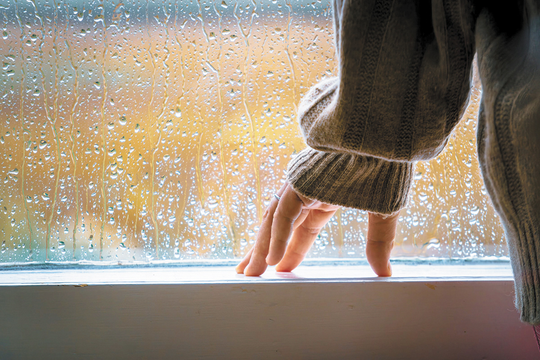 Here comes the rain again