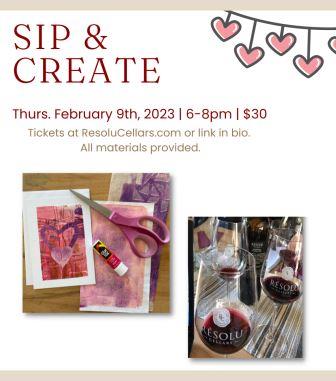 Sip & Create: Valentines for your Valentine